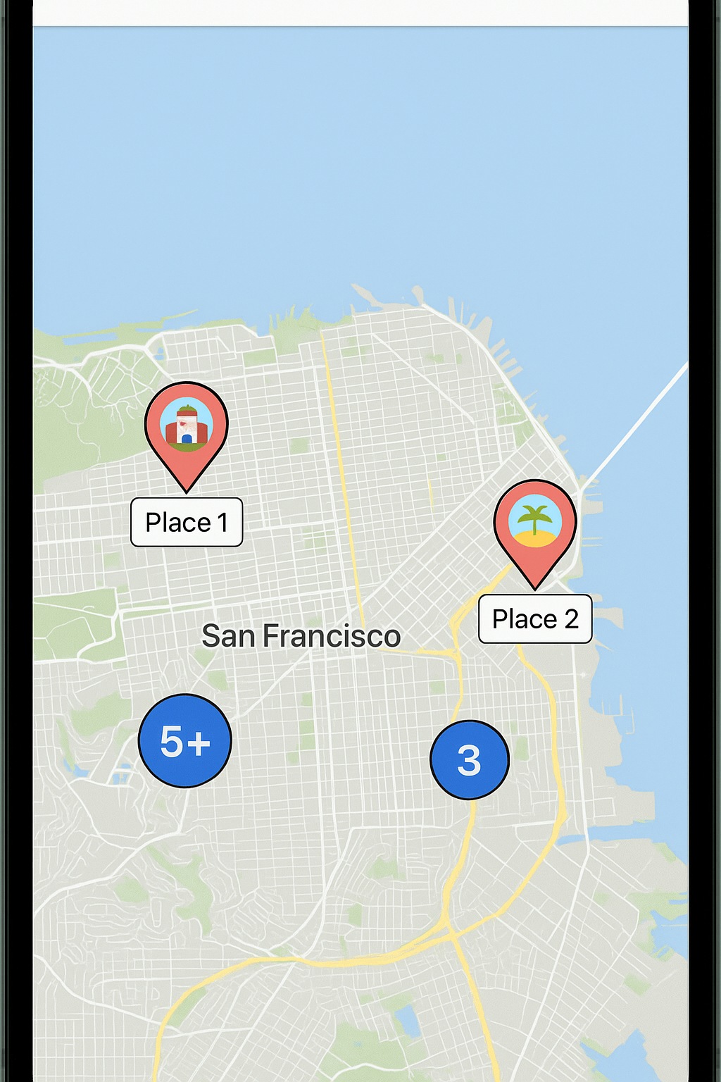 Flutter Google Maps Integration: Custom Markers & Clustering - RulTech