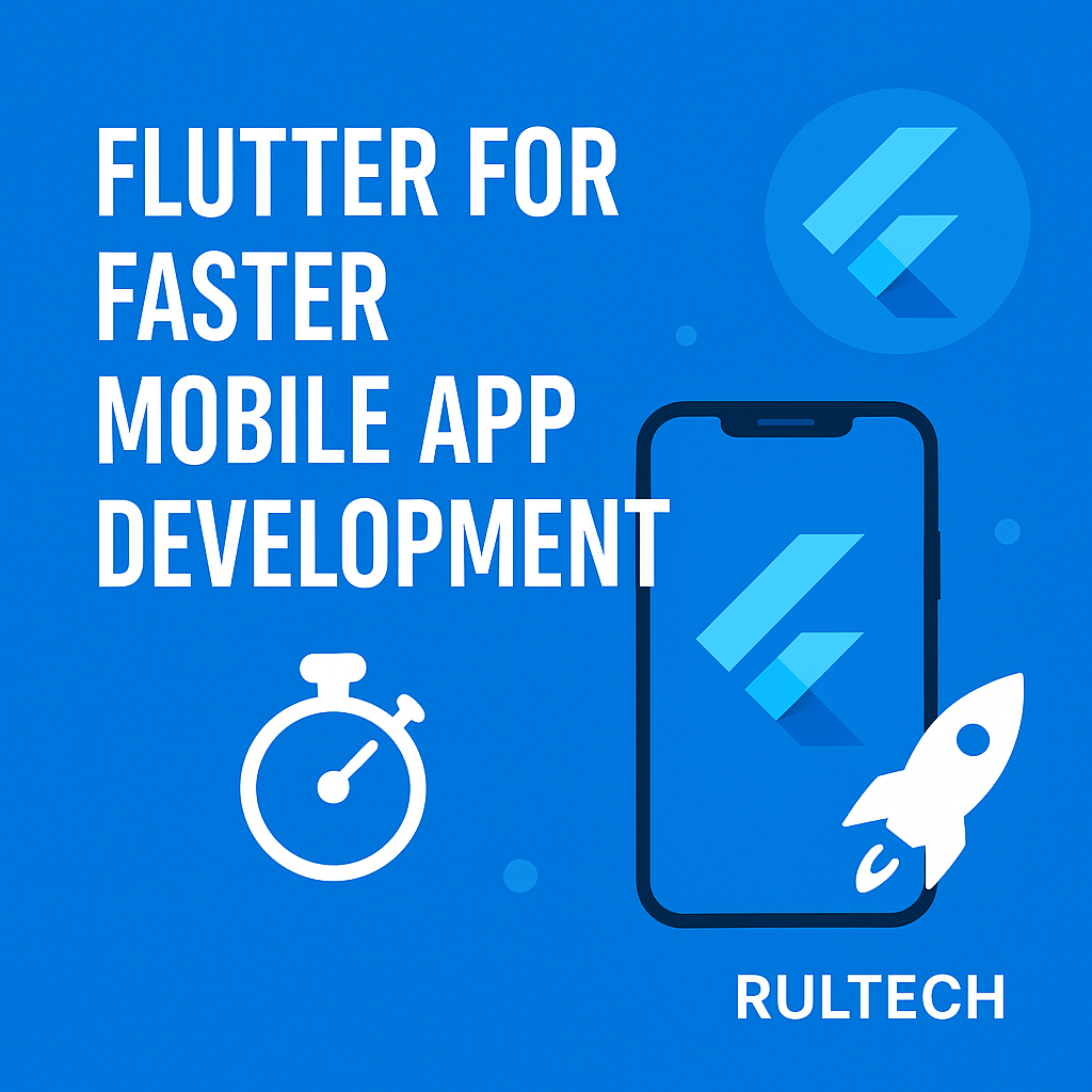 Flutter For Faster Mobile App Development Rultech